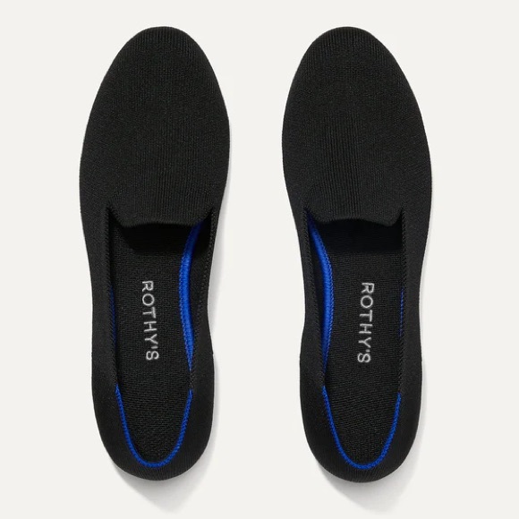 Rothy's | Shoes | Rothys The Loafer In Solid Black Slip On Knit | Poshmark
